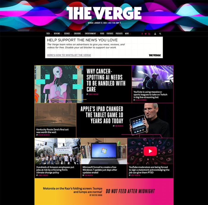 7 Outdated Web Design Trends in 2020 | Johnny Flash Productions