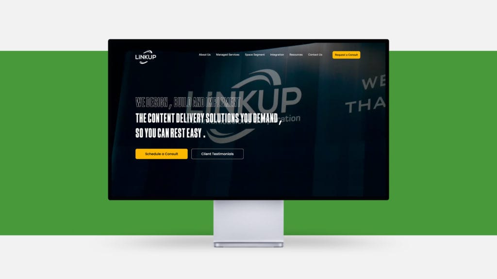 LinkUp Communications - Website by Johnny Flash Productions